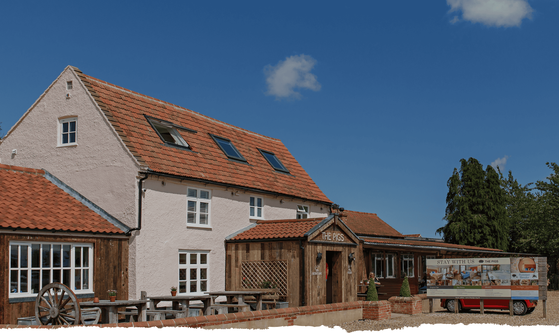 About The Pigs: Country Pub, Restaurant & B&B in North Norfolk