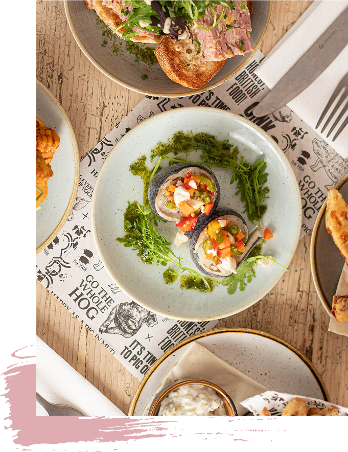 Food | The Pigs, Edgefield